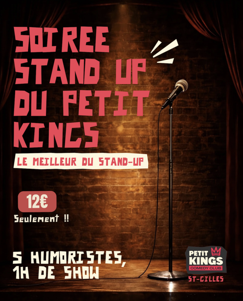 Soirée Stand-up du Petit Kings (12€) - Kings | Comedy Clubs